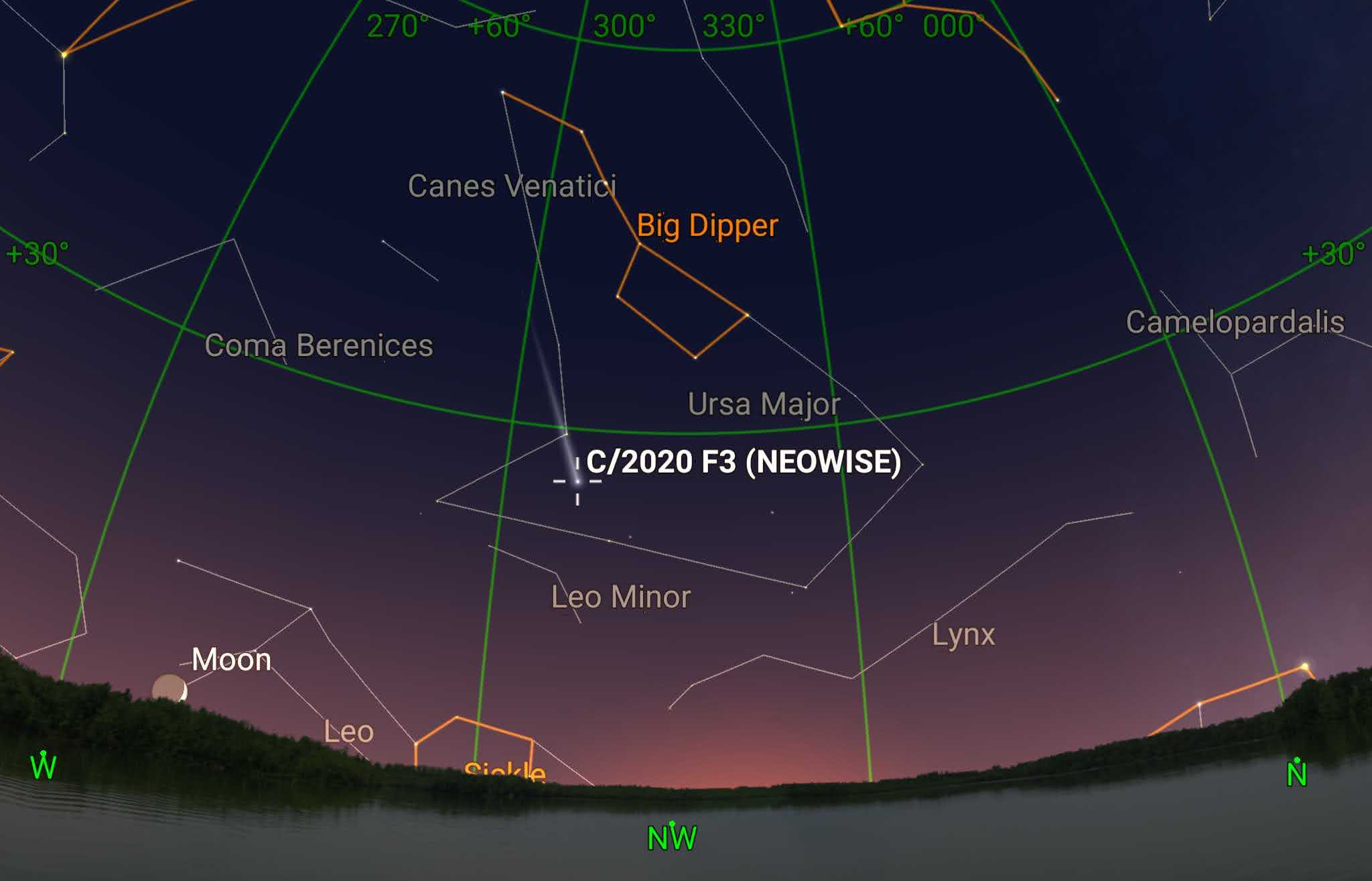 How to Find Comet Neowise – RASC Vancouver